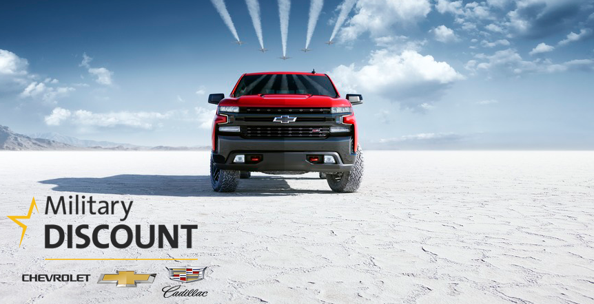 Chevrolet Military Offers | Chevy Sales Near New Iberia, LA